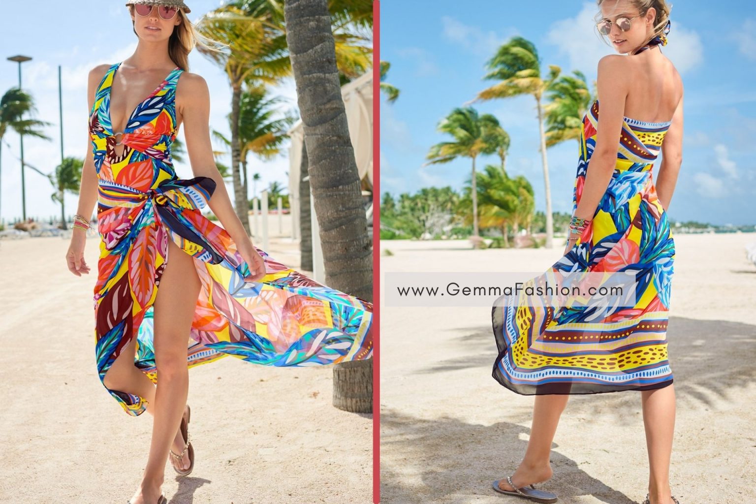 PAREO SWIM COVER-UP - Gemma Fashion