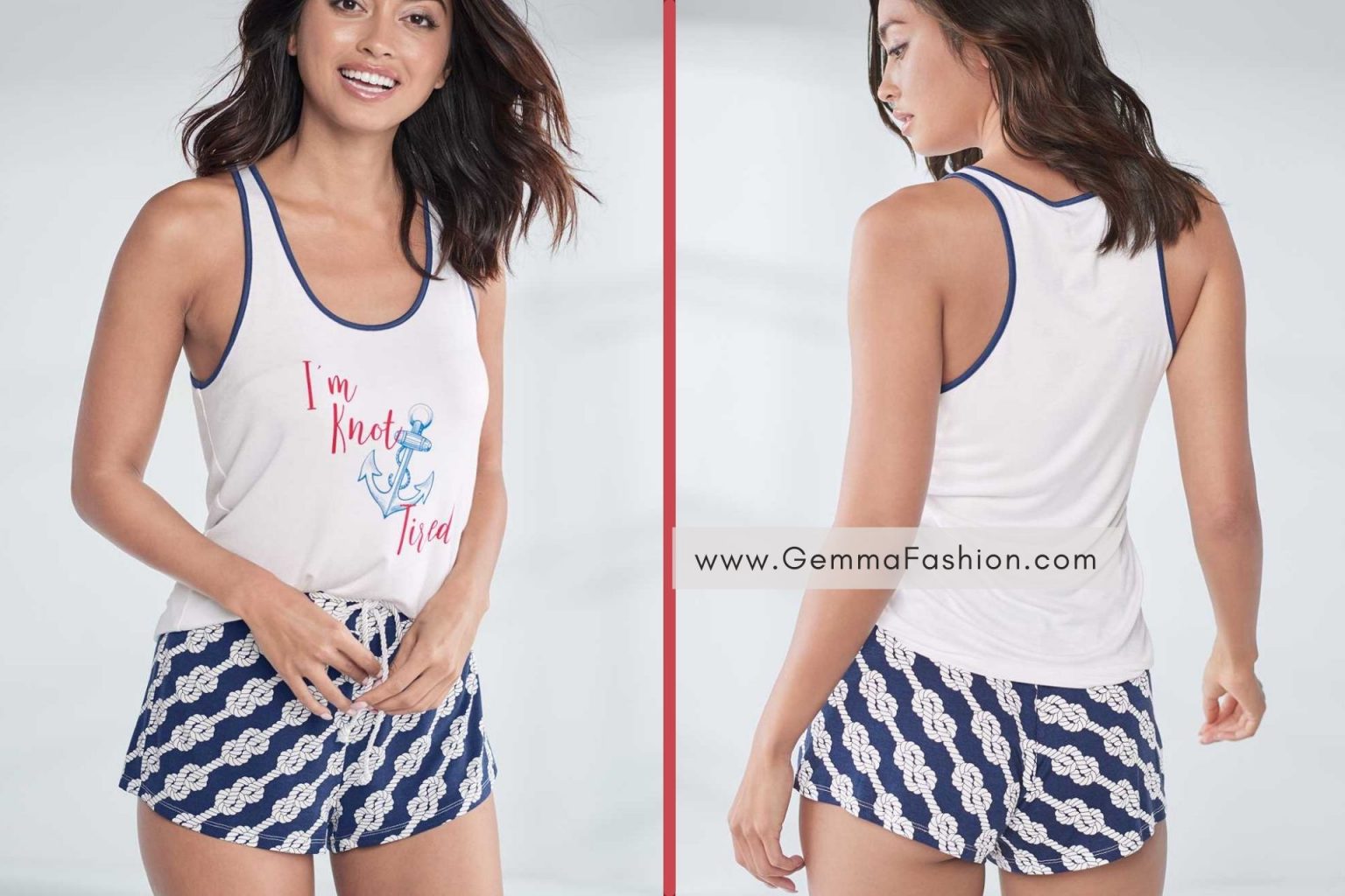 BLOCK SLEEP DRESS - Gemma Fashion